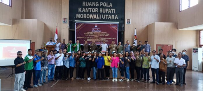 Kpu Morut Gelar Sosialisasi Pembentukan Badan Ad Hoc Pemilu Tahun 2024