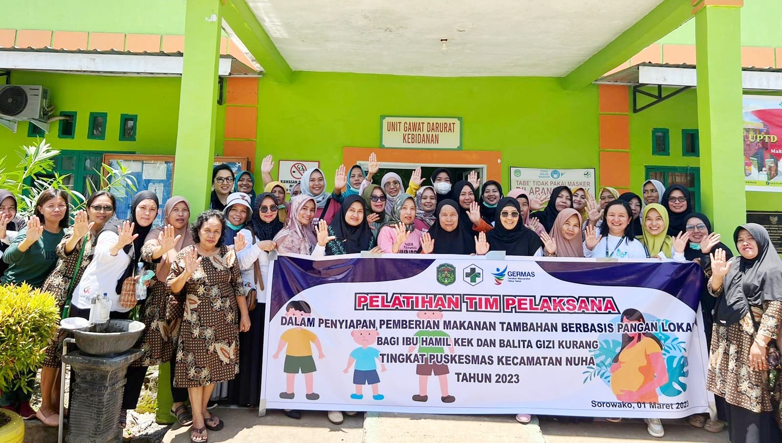 UPTD PKM Nuha Latih Ibu PKK dan Kader Posyandu Pembuatan PMT Berbasis ...