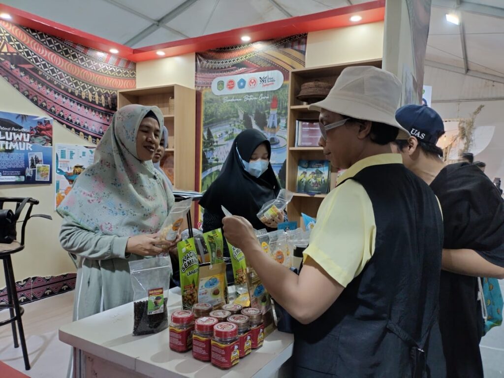 Penjualan Produk Olahan Pangan Luwu Timur Capai 90% di Arena Pekan Raya ...