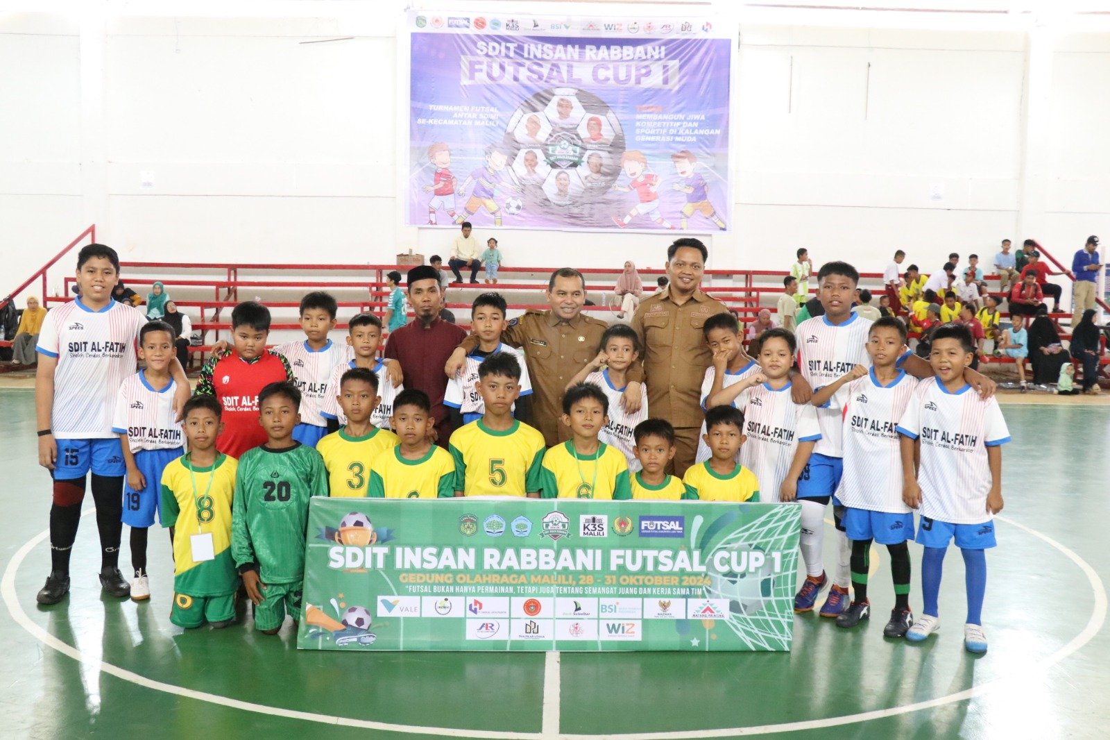 Pjs Bupati Luwu Timur Saksikan Pertandingan SDIT Insan Rabbani Futsal Cup I