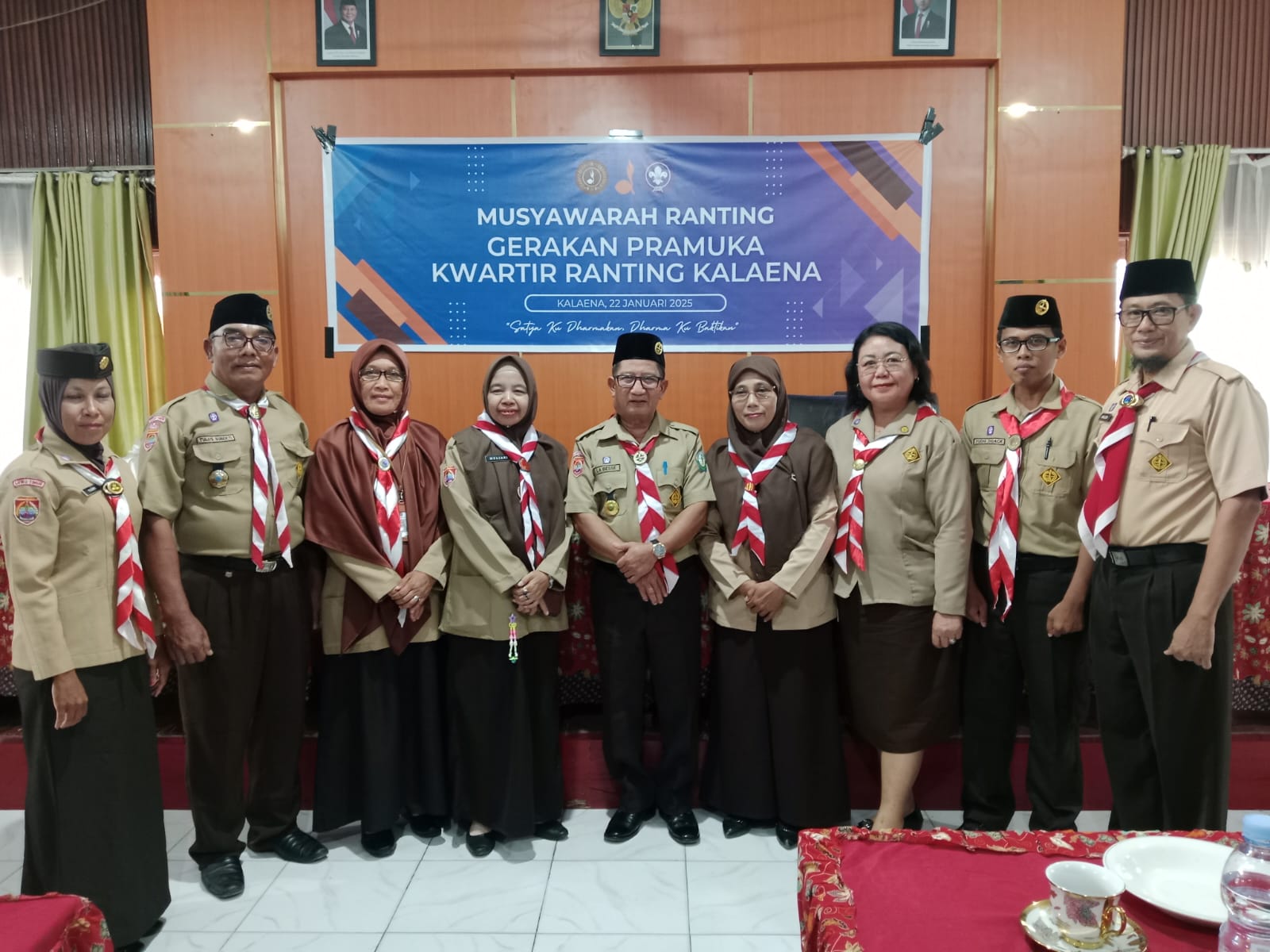 Nurdahirah Terpilih Kembali Sebagai Ketua Kwartir Ranting Kalaena