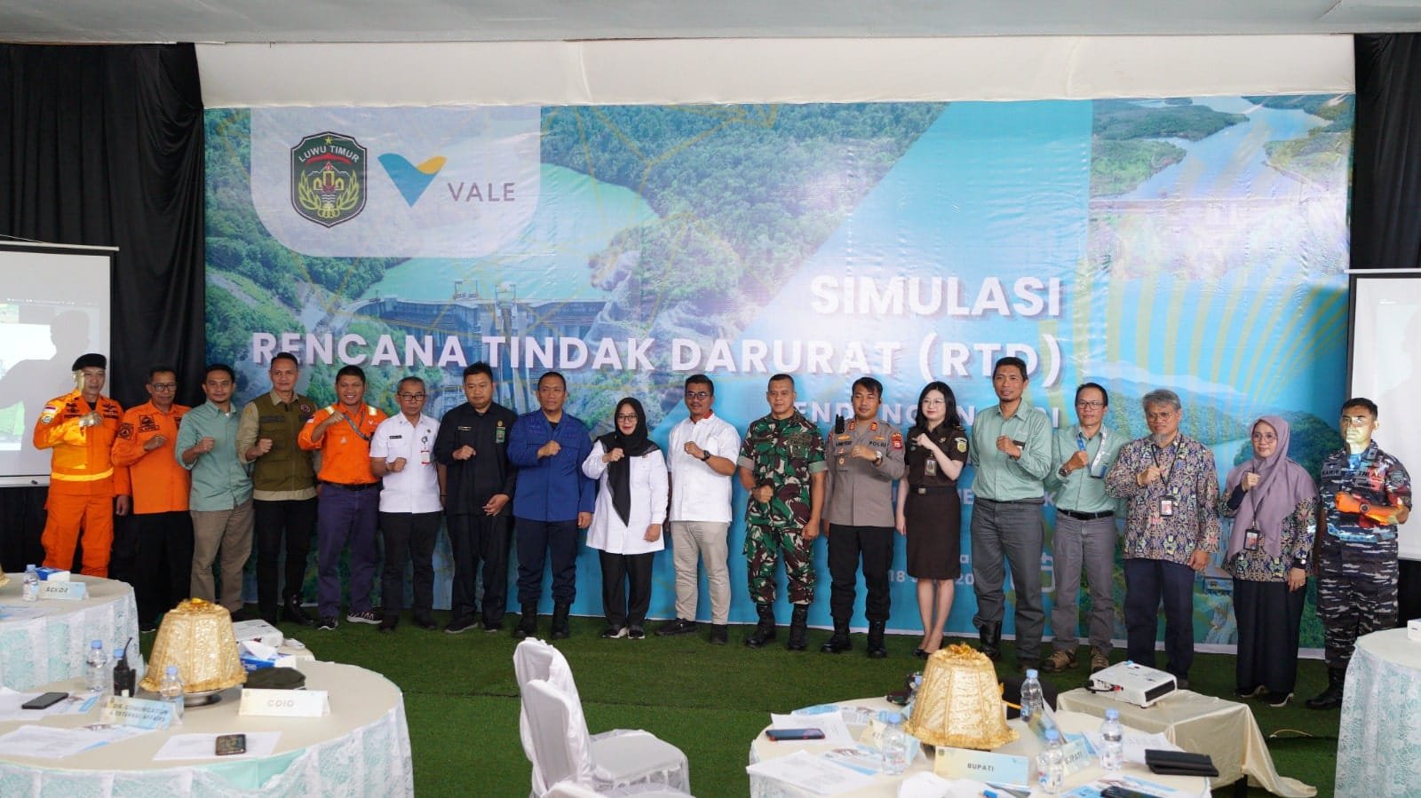 Wujud Proaktif Memitigasi Potensi Bencana, PT Vale Simulasi Rencana ...